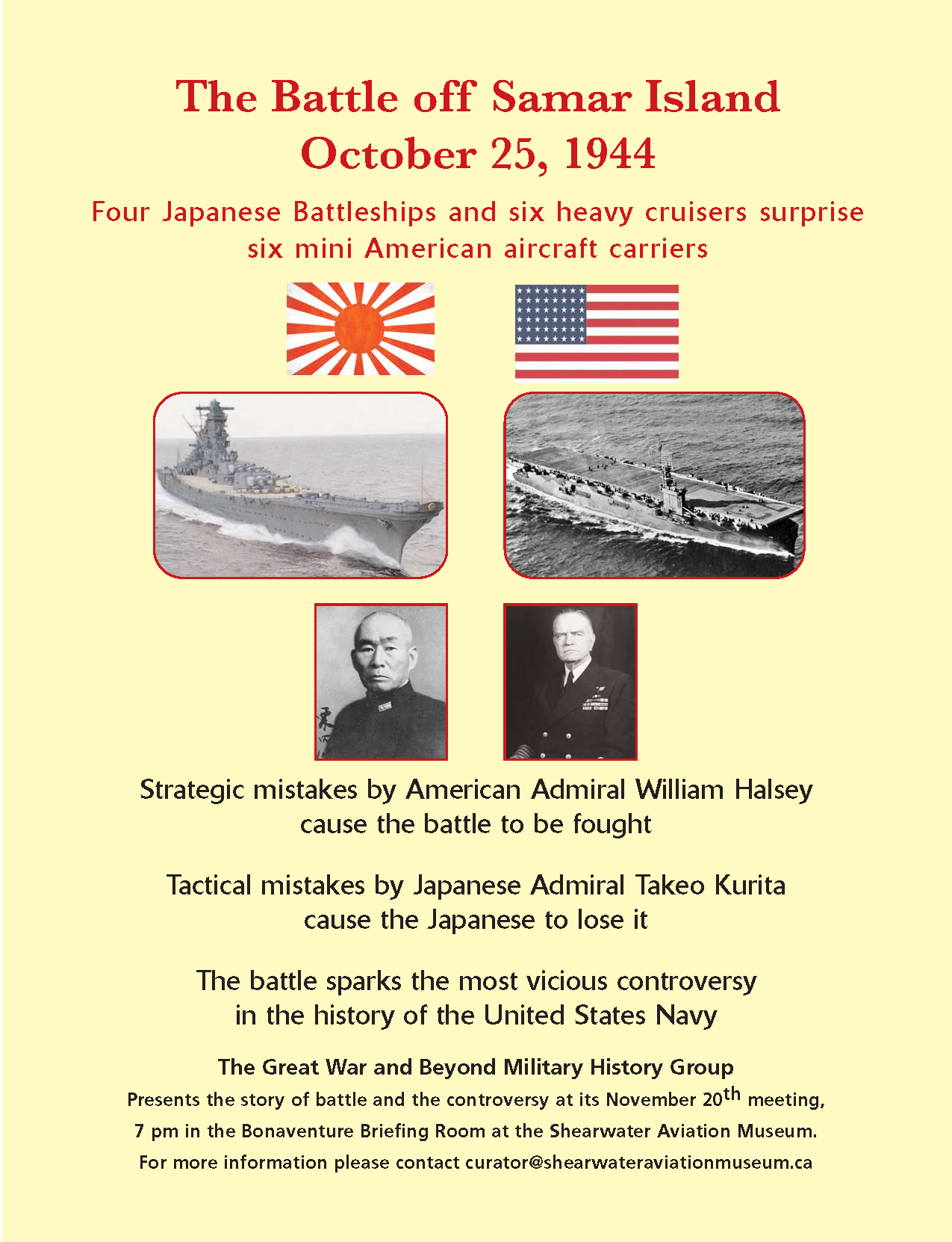 World War I History Group - Shearwater Aviation Museum
